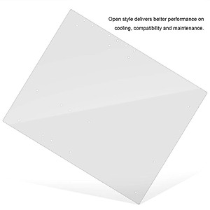 Acrylic Frame 4mm Transparent Fashion DIY Base Stand Suitable for ATX motherbar,Can accommodate high Performance PC Open Frame