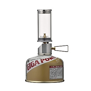 Snow Peak Mini Flame - Portable Gas Camping Lantern with Mini Flame - Durable Camping Equipment for Outdoor Lighting - Included Storage Case for Travel