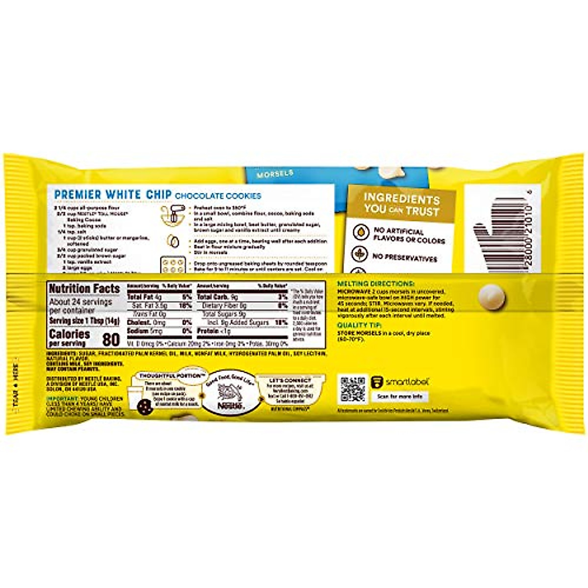 Nestle Toll House Premier White Morsels 12-Oz. Bag