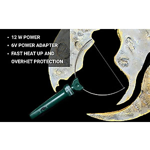 WINONS Foam Cutter, WFC-0001W Hot Wire Foam Cutter Electric Styrofoam Cutter Tool with Foam Marker, Replacement Wire and Safety Stand