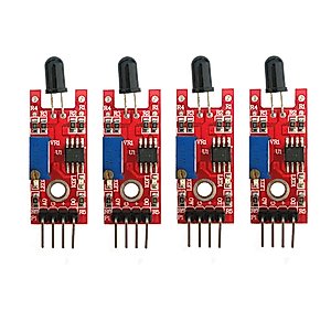 Flame Sensor KY-026 IR Infrared Module Compatible for Arduino UNO R3 DIY Programming Smart Robot Car Starter Kit 4pcs