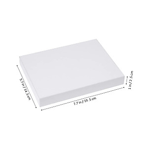 FUNOMOCYA 3pcs Floating Shelves Wall Mounted Shelves Figure Floating Shelf Wall Mounted Bookshelf Wall Display Ledge Hanging Shelves for Wall Bookshelves Wall Mounted Decor Wooden White