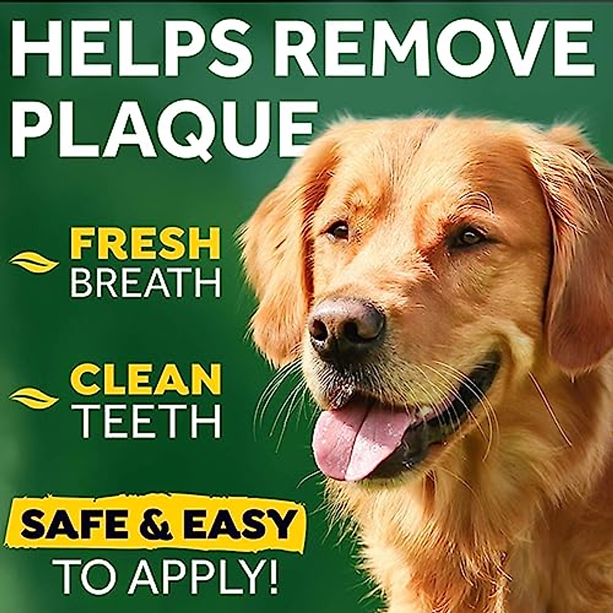 Fresh Breath by TropiClean Brushing Dental & Oral Care Gel for Dogs & Cats, 2oz, Made in USA - Removes Plaque & Tartar