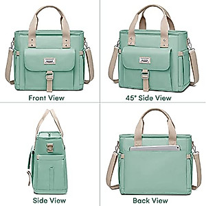 Artelaris Lunch Bag for Men Women, Large Lunch Box Tote for Work, Adult Insulated Leakproof Cooler Bag with Side Pocket & Adjustable Shoulder Strap Lunch Purse,Lunchbag for Picnic Hiking Beach