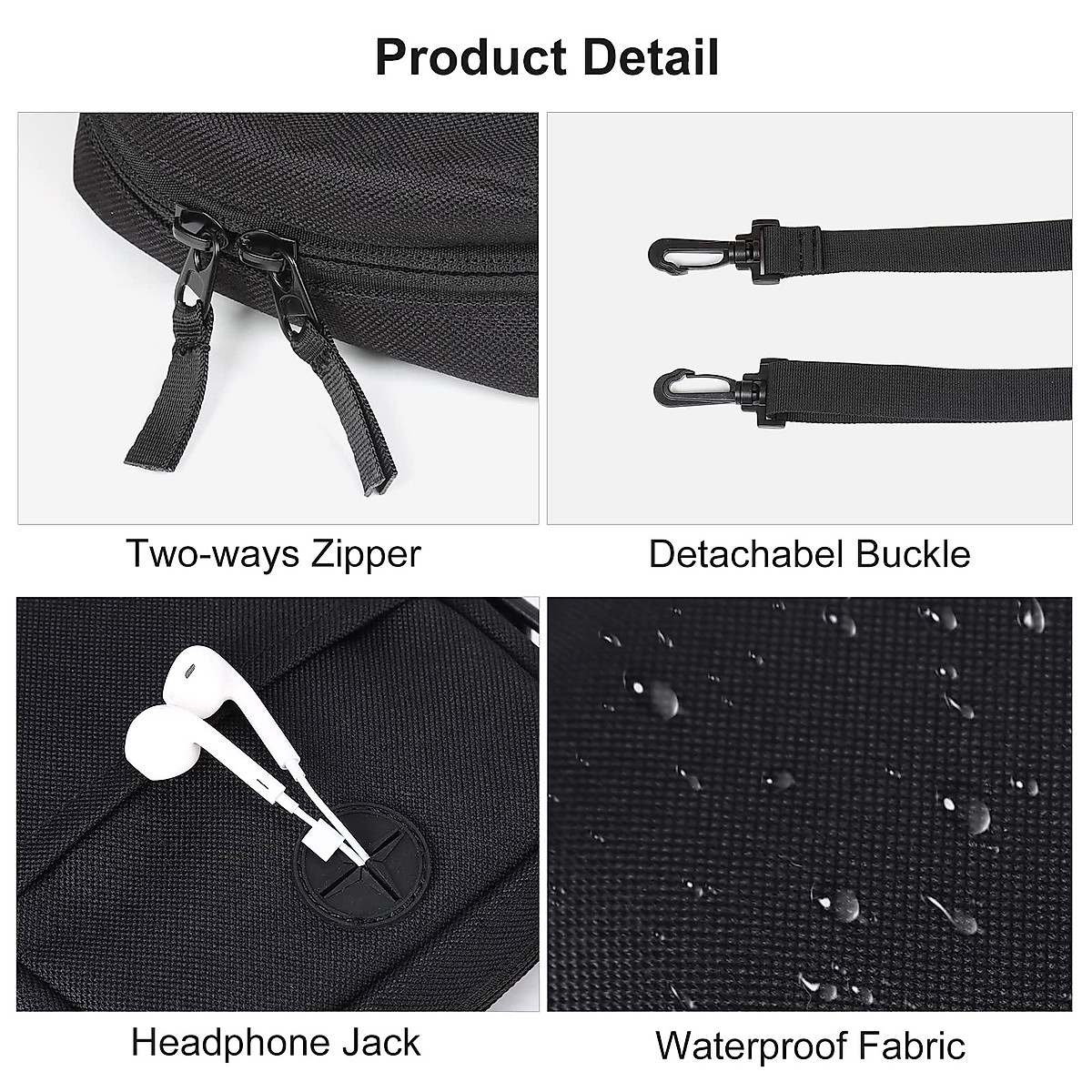 PAUBACK Man Purse Small Crossbody Bag for Mens, Travel Passport Wallet Bag for Men for Cell Phone, Small Neck Pouch Side Shoulder Bag for Men, Man Crossbody Handbag Purse Satchel Bags