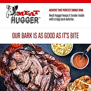 Pink Butcher Paper (17.25 Inch x 175 Feet Roll With Dispenser Box) - For Meat Smoking and BBQ - Heavy Duty Unwaxed Unbleached Food Grade Paper - Smoker Safe - Use Wrap While Cooking For Tender Meat