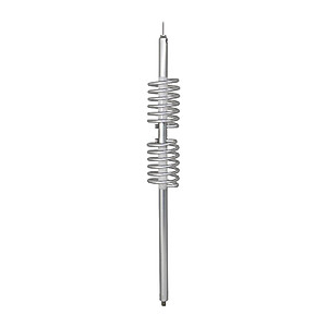 Tram TCT-9 15,000-Watt TramCat Trucker Twin-Coil Aluminum CB Antenna with 42-1/4-Inch Stainless Steel Whip and 9-Inch Shaft