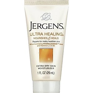 Jergens Ultra Healing Extra Dry Skin Moisturizer, 1 Fl Oz (Pack of 6)