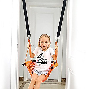 Tree Swing Hanging Straps Kit,2 PCS Tree Swing Straps Holds 2000 lbs,10FT Extra Long Straps with Safer Lock Carabiners,Perfect for Hammock,Tree Swing,Carry Pouch & Easy Fast Installation