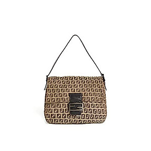 FENDI Women's Pre-Loved Mama Baguette, Zucchino, Brown, One Size