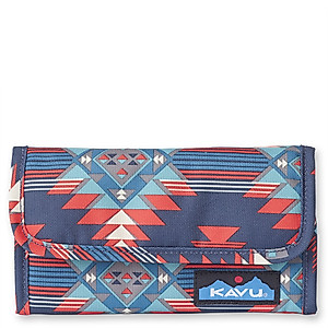 KAVU Mondo Spender Trifold Wallet Clutch Travel Organizer, Mojave