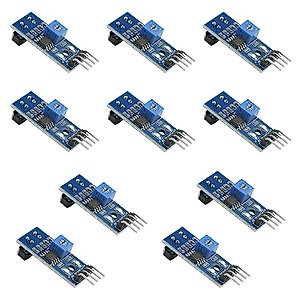 XINGYHENG 10PCS TCRT5000 Infrared Reflective IR Photoelectric Sensor Switch Module 3.3-5V Obstacle Avoidance Barrier Line Track Sensor Module