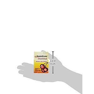 Beutlich LP Pharmaceuticals Hurricaine Topical Anesthetic Gel, Wild Cherry, 1 Ounce- Pack of 2