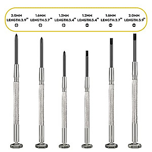 Magnetic Eye Glass Repairing Kit, Sunglasses Eyeglass Repair Kit with Eyeglass Screws，Include 10 Pairs of Screw-in Nose Pads, Screws, Screwdrivers, Tweezer and Cleaning Cloth for Glasses