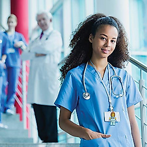 LEGO Nurse Keychain Light and Silicone Bag Tag Bundle