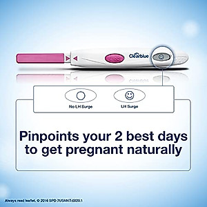 Clearblue Ovulation Predictor Kit, Featuring Ovulation Test with Digital Results, 20 Ovulation Tests