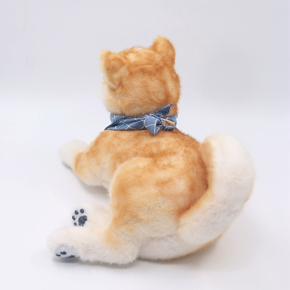 Chongker Dog Stuffed Animals Shiba Inu Dog Plush - Handmade Realistic Dog Toy,Cuddly Plush Puppy Companion Pet