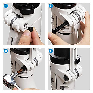 Tinkel Fixed Bolt Screw Folding Shaft Locking Screw Compatible for Xiaomi M365 1S Electric Scooters Folding Place Fixed Bolt Replacement Parts