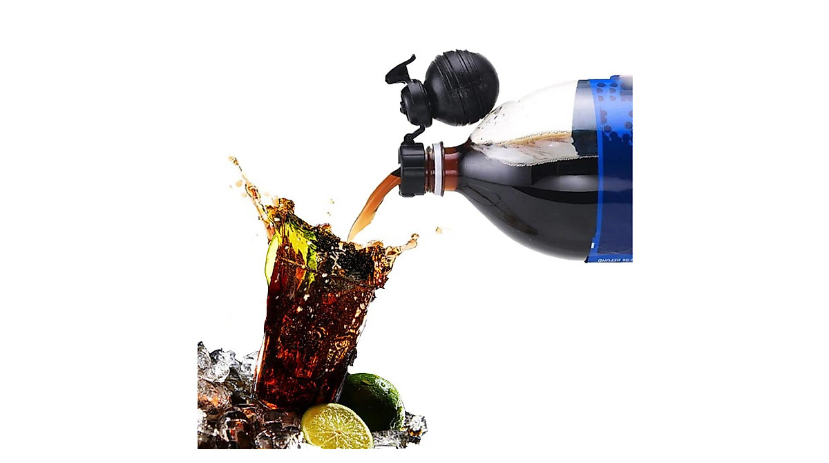 4Pcs Bottle Pump Cap - Keep Your Soda Fresh Longer
