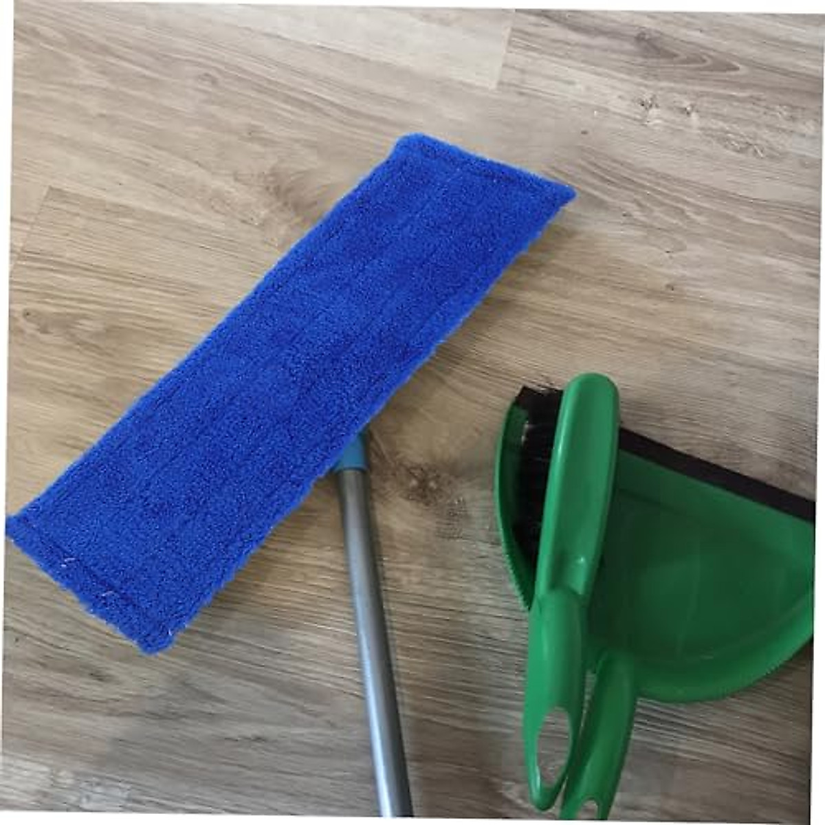 Healeved 4pcs Mop Replacement Cloth Reusable Mop Pads Commercial Cleaning Refills Mop Filling Pad Replacement Mop Pad Floor Cleaner Mop Mats Clean Mop Pad Mop Pads Coral Fleece