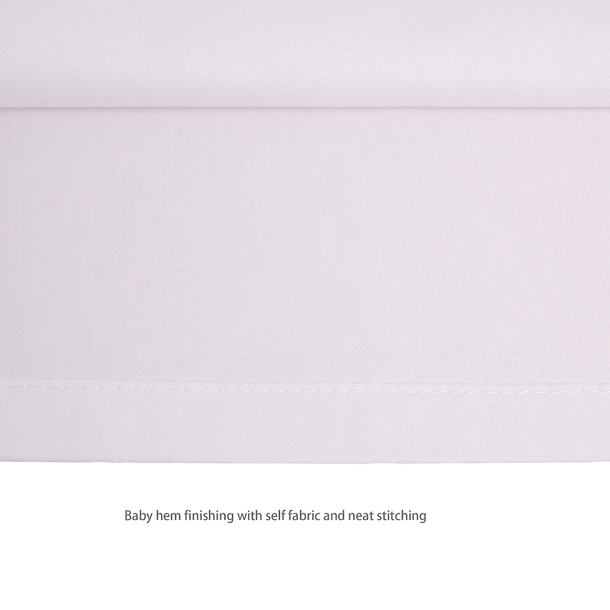 Belsden 600TC Cotton Toddler Pillowcase, 2 Pack Travel Pillow Case with Envelope Closure, 14x20in, Breathable Soft Moisture Wicking Pillow Covers Fit Small Pillow up to 14x19in, Pure White