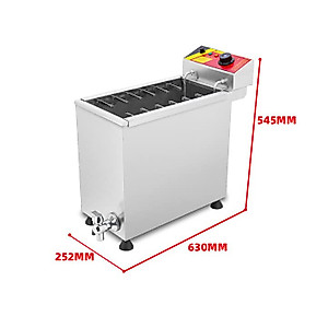 Koalalko Korean Cheese Hot Dogs Sticks frying machine Mozzarella Hot dog maker machine corn dog deep fryer machine