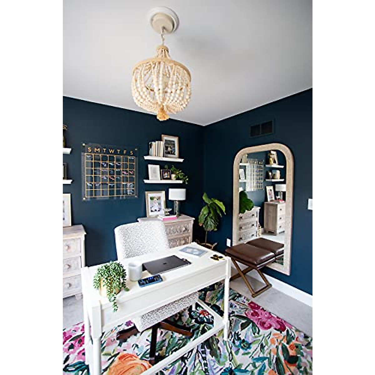 Safavieh Mercer Collection Scarlet Ginger Desk Chair, Grey