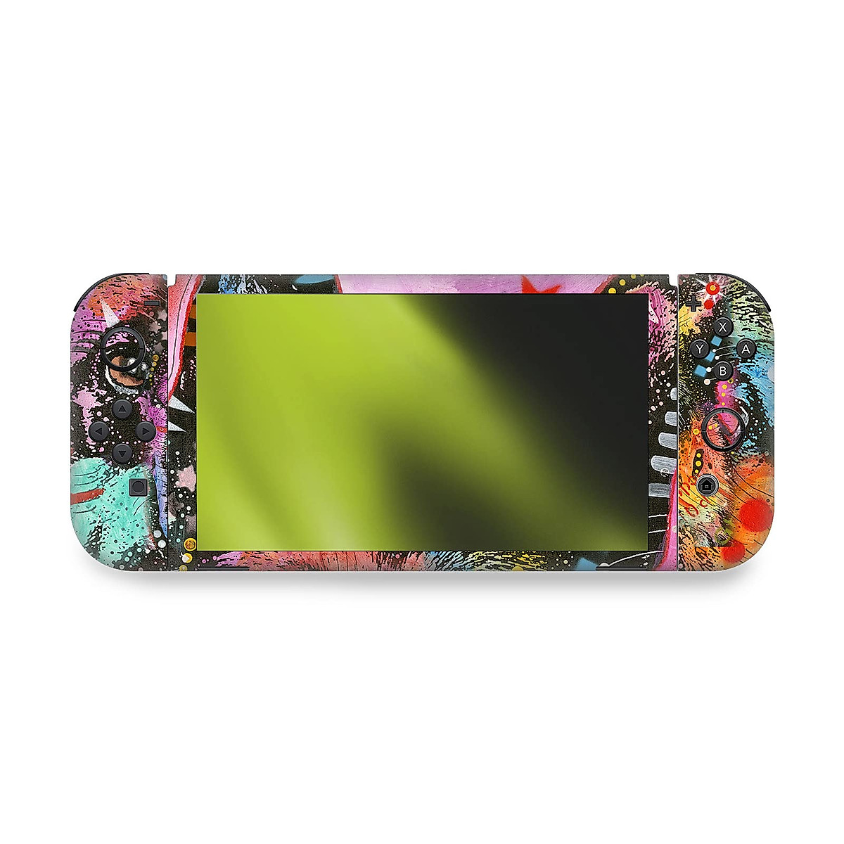 Head Case Designs Officially Licensed Dean Russo German Shepherd Animals Vinyl Sticker Gaming Skin Decal Cover Compatible With Nintendo Switch OLED Bundle