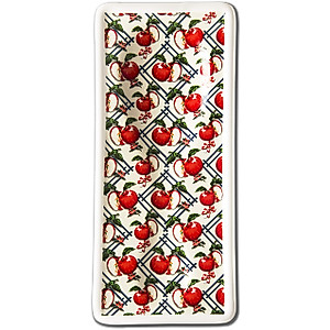 Pavilion Gift Company 49044 Apple of My Eye Spoon Rest, 8-1/2 by 3-5/8-Inch