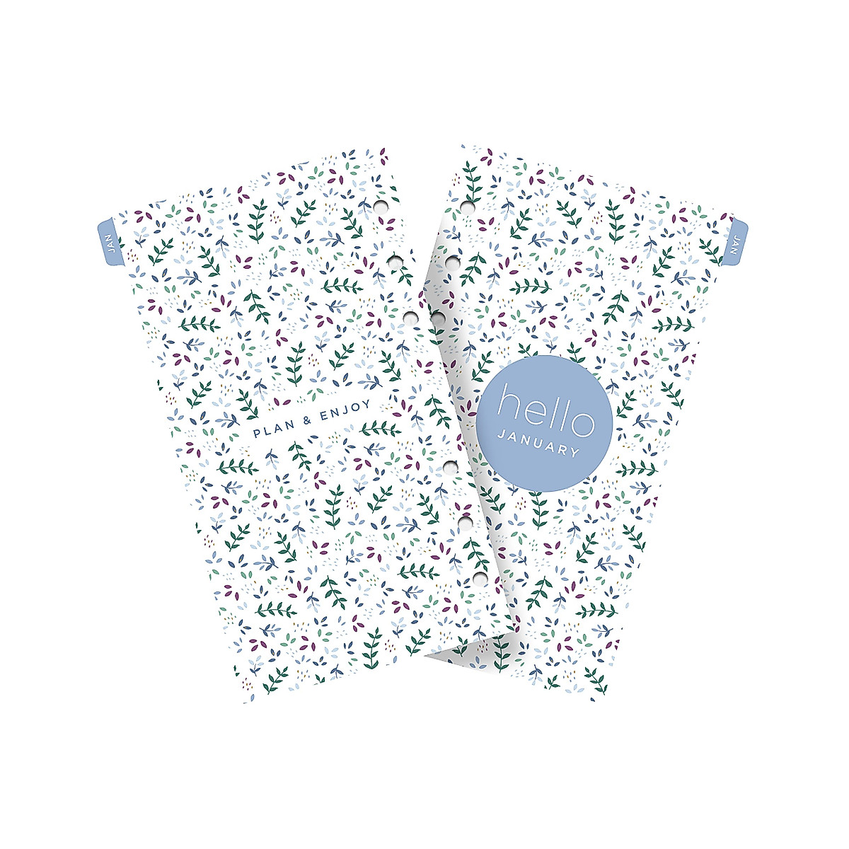 Filofax Personal Garden week to view diary - 2024