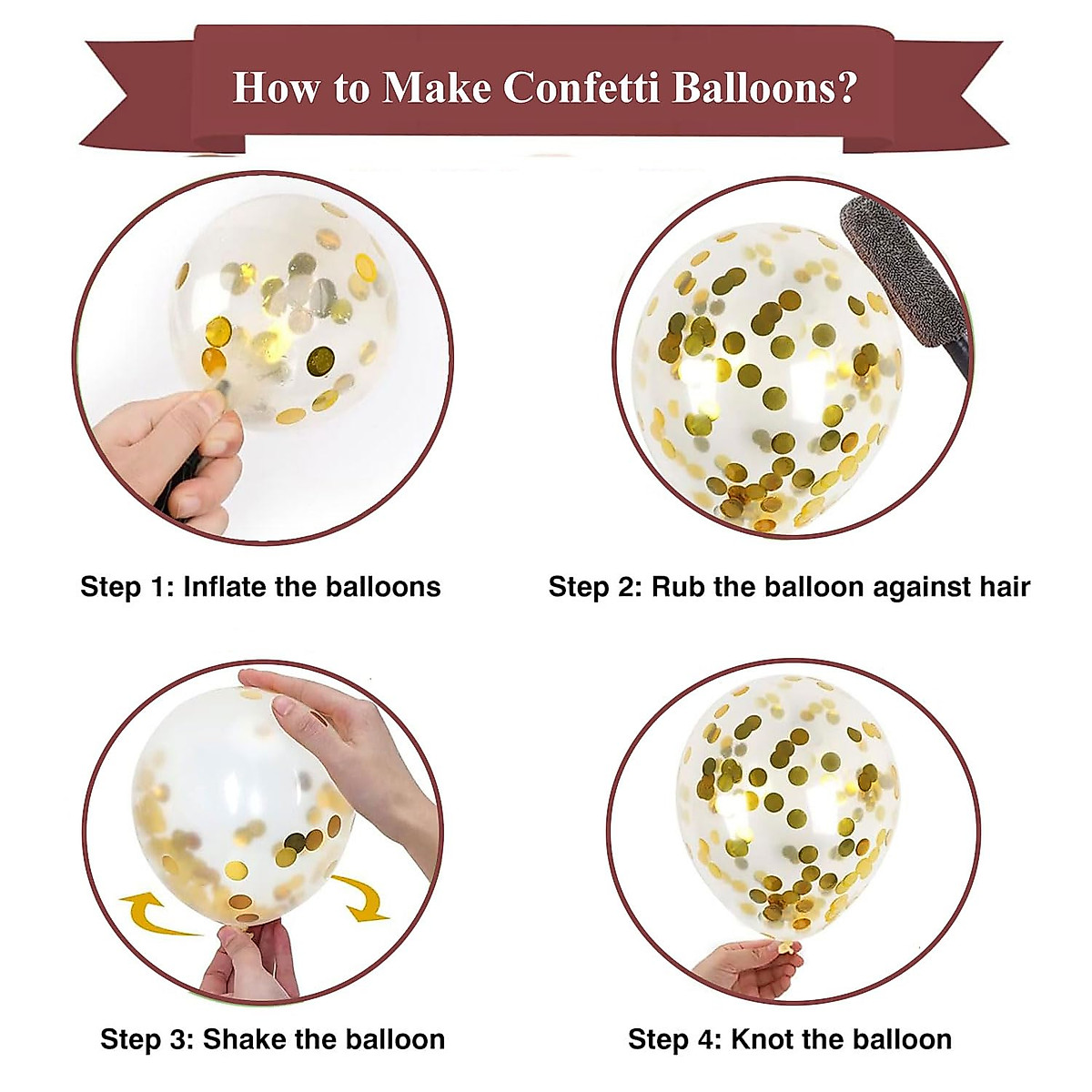 Party Balloons Burgundy Balloon Garland Arch Kit for Women Blush Balloons Gold Confetti Metallic Gold Latex Balloons for Valentines Day Wedding Bachelorette Birthday Bridal Baby Shower Decoration