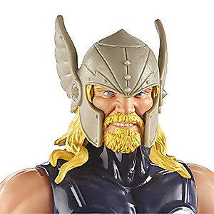 Avengers Marvel Titan Hero Series Blast Gear Thor Action Figure, 12" Toy, Inspired by The Marvel Universe, for Kids Ages 4 & Up