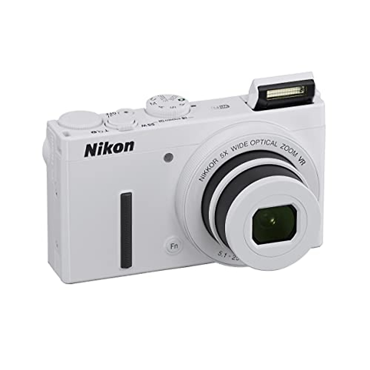 Nikon Coolpix P340 12.2 Mp Wi-fi Cmos Digital Camera with 5x Zoom Nikkor Lens and Full Hd 1080p Video (White) (Renewed)