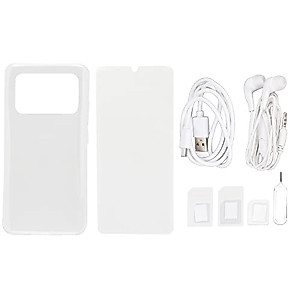 Gaeirt Ultrathin Smartphone, High Definition Unlocked Cell Phone with Headset for Listen to Music(#1)