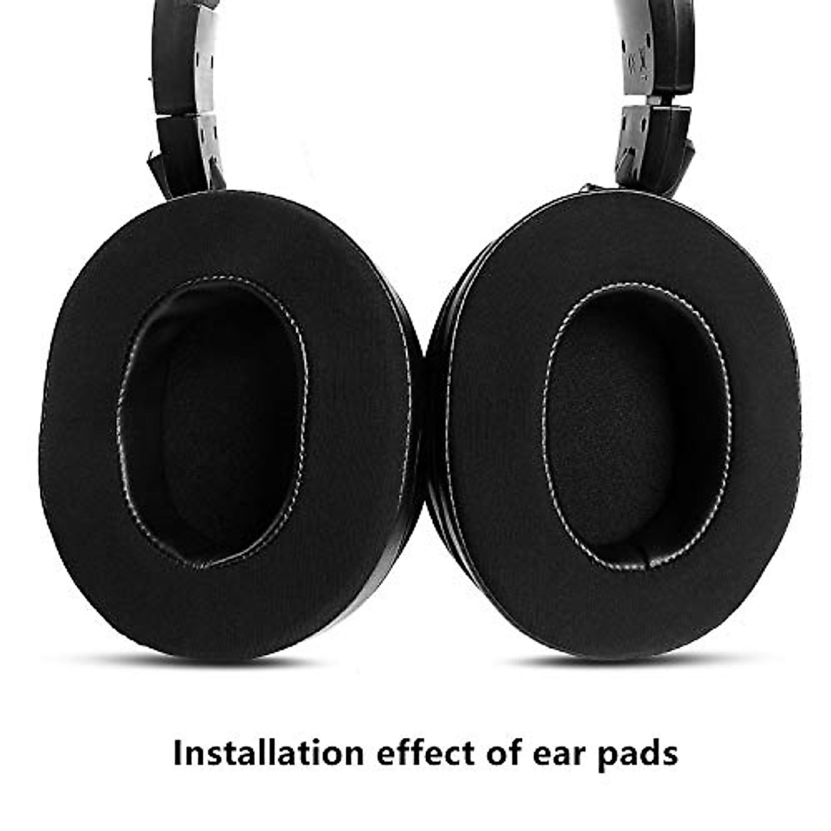 Upgraded Gel-Infused Ear Pads Cushions Cups Replacement Compatible with SteelSeries Arctis 1 Arctis 3 Arctis 5 Arctis 7 Arctis Pro Arctis 9X Gaming Headset Headphone (Black Gel-Infused)