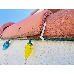 Christmas Light Clip for Clay Tile Roof Version 2.0