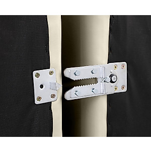 Meridian Furniture 188Cream-Sec6C Comfy Collection Modern | Contemporary Upholstered Modular Sectional, Soft Cream Vegan Leather, Fiber-Filled, 119" W x 79" D x 34.5" H, Cream