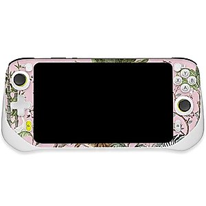 MightySkins Glossy Glitter Skin Compatible with Logitech G Cloud Gaming Handheld - Chinoiserie Jungle | Protective, Durable High-Gloss Glitter Finish | Easy to Apply | Made in The USA