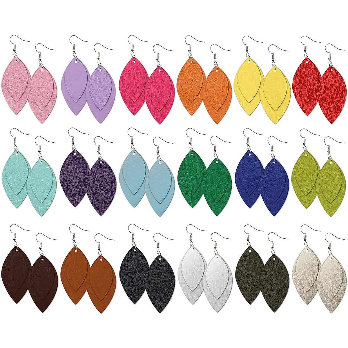 Picheng Smooth Solid Color Faux Leather Sheets 13.8"X53"(35cmX135cm),Soft Faux Leather Roll Very Suitable for Making Crafts,Leather Earrings, Bows,Sewing DIY Projects (Light Blue)