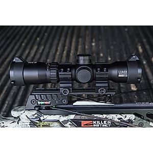 Killer Instinct's Lumix Speedring™ Crossbow Scope! This Scope Has an Adjustable Ring for Varying Speeds If You are Using Our Heavier Hypr KE Crossbow Bolts! This Scope is 1.5-5 X 32