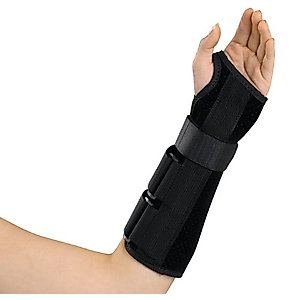 Medline Wrist and Forearm Splint, Left, Medium