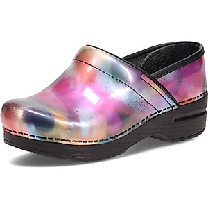 Dansko Women's Professional Spray Paint Patent Clogs 11.5-12 M US