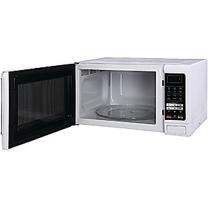 Magic Chef MCM1611W 1100W Oven, 1.6 cu. ft, White Microwave