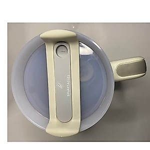 SPLANTACLES 40oz PREMIUM tumble cup insulated lid (Stainless Steel, coconut cream)