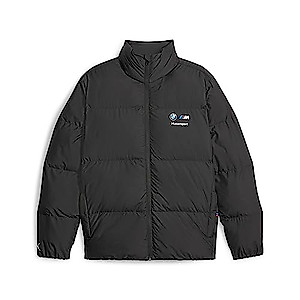 PUMA Men's BMW M Motorsport Padded Jacket, Black, Large