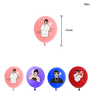 Pluma Singer Party Decorations, Pluma Singer Birthday Decorations includes Happy Birthday Banner, Pluma Singer Decorations Balloons and Pluma Singer Cake Topper, Pluma Singer Birthday Party