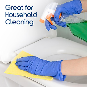 Inspire Nitrile Exam Gloves | THE ORIGINAL Quality Stretch Nitrile, Cobalt Blue | 4.5 Gloves Disposable Latex Free Medical EMT (X-Large (Pack of 1000), Case Of 1000)