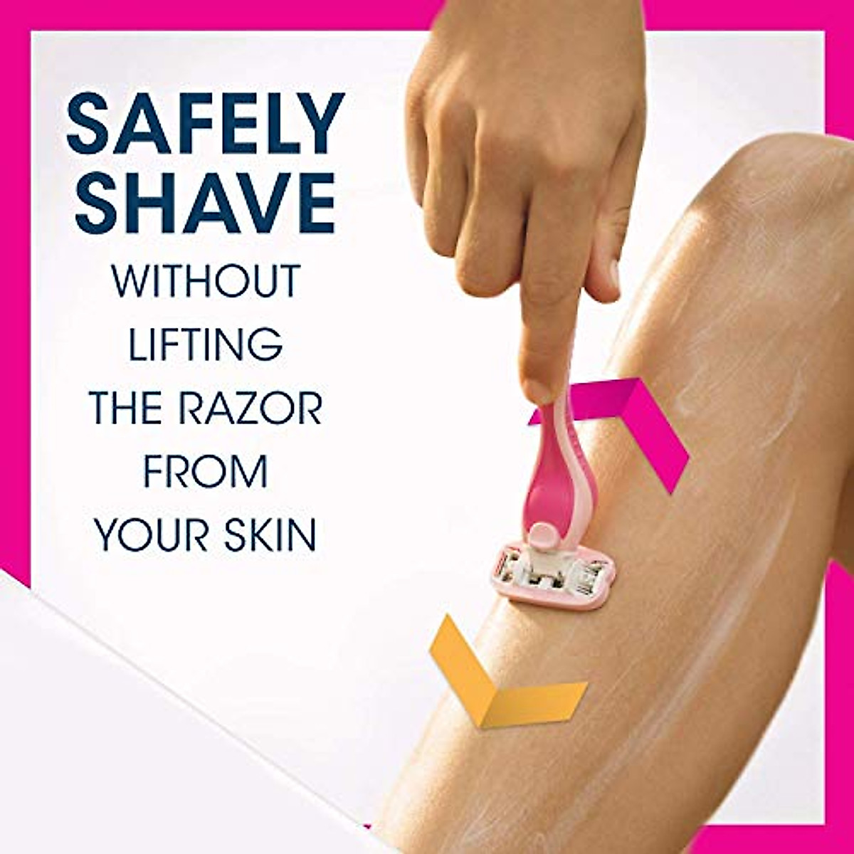 Schick Intuition F.a.b. Razor for Women with 1 Handle and 3 Razor Blade Refills