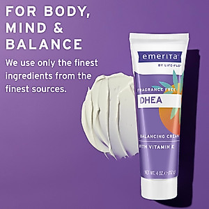 Emerita DHEA Balancing Cream | From the Makers of Pro-Gest | DHEA Support for a Womans Optimal Balance | 4 oz