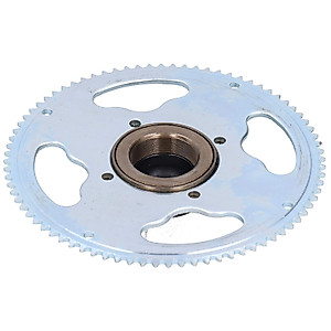Chain Wheel, Bicycle Freewheel, Bike Accessory Teeth Crankset Kit Sturdy for Refitting Electromobile Electric Bicycles Modification